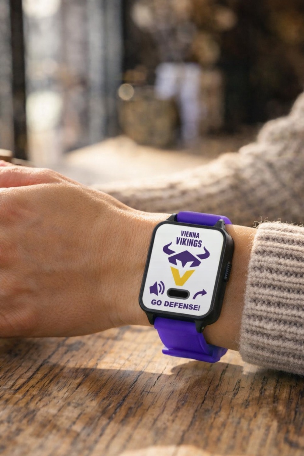 Vienna Vikings Alarm Armband - Alarmbands | Notrufuhr & Notfallarmbänder